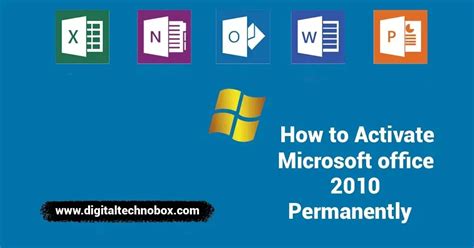 How To Activate Microsoft Office Permanently Offline Activation Methods Digital Techno Box