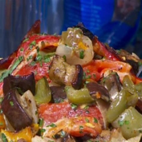 Vegetales Asados Con Aderezo Y Pesto Cocineros Argentinos