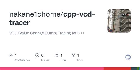 GitHub Nakane Chome Cpp Vcd Tracer VCD Value Change Dump Tracing For C
