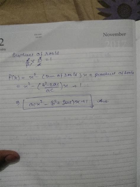 Find The Equation Whose Roots Are 2alpha 1 And 2beta 1 Where