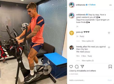 Erik Lamela Posts Injury Update As He Bids To Hand Tottenham A Boost