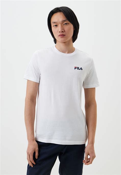 Футболка Fila, цвет: белый, MP002XM0VFUS — купить в интернет-магазине ...