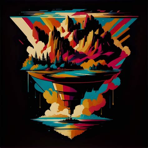 Premium Vector Floating Land