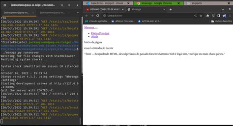 Python Noob Tentando Usar Django E Dando Muito Errado Programação E