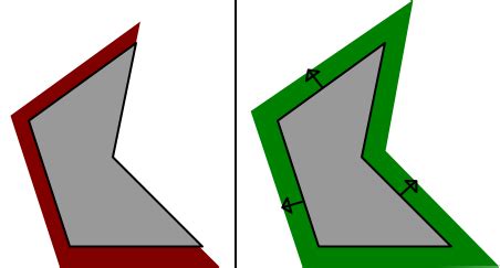 Javascript Scale A Polygon So The Edges Match Up Stack Overflow
