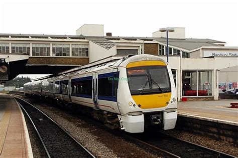 F36 6x4 Photo Chiltern Railways Class 168 168107 Banbury £1 10