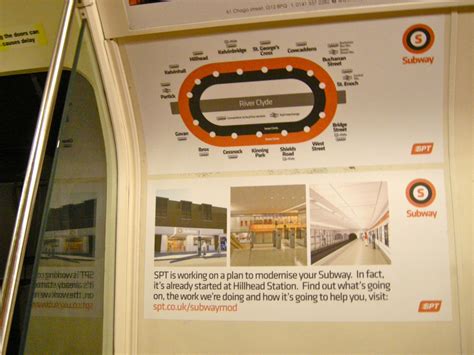 Transit Maps Glasgow Subway The Whole Thing Is A Loop