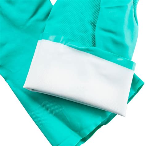 Nitrile Glove Flock Lined Mil Medium