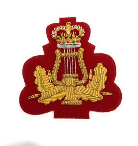 Band Master Arm Badge Band Lyre And Crown 4 Inch R651 £1850 Picclick Uk