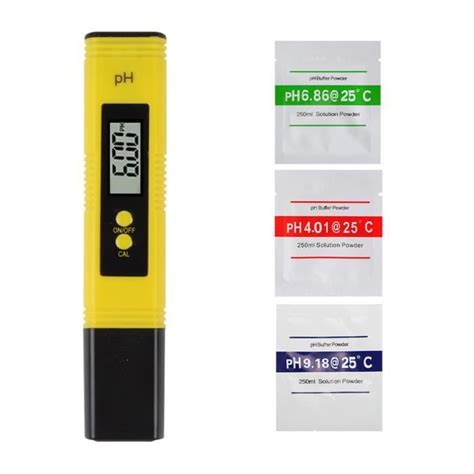 Ph Mètre Électronique Zvd Testeur Ph Avec Écran Lcd Plage 000 14