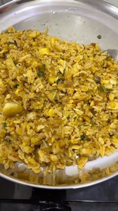 Easy Egg Fried Rice Recipe Of Left Over Rice 😋my Comfort Food