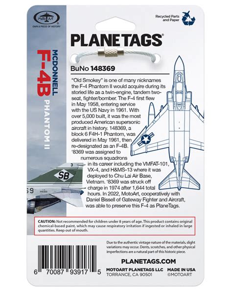 F 4b Phantom Ii 148369 Motoart Planetags