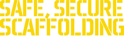 Scaff Hold Safe Secure Scaffolding