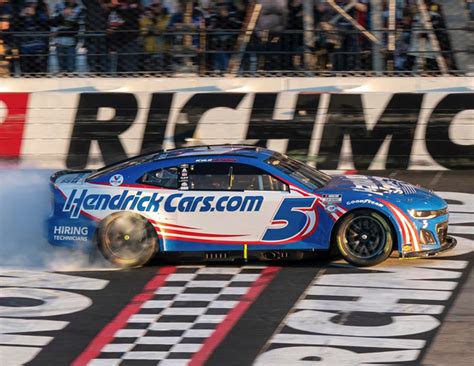 2023 Kyle Larson 5 Richmond Win Raced Nascar 124