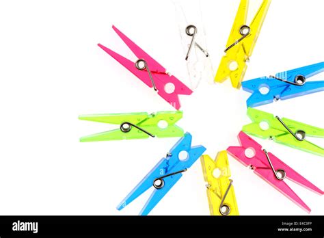 Color a clothespin Stock Photo - Alamy