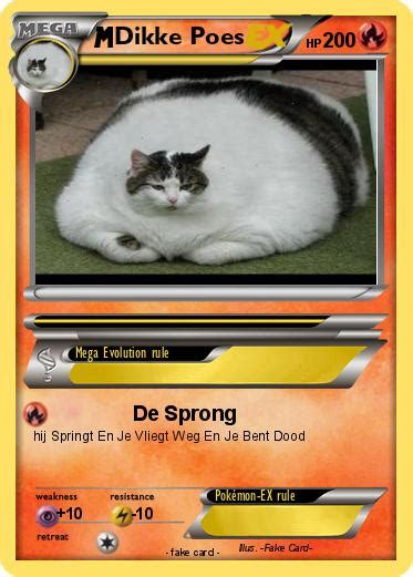 Pok Mon Dikke Poes De Sprong My Pokemon Card