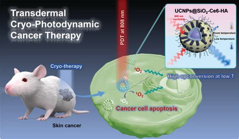 Cold‐responsive Hyaluronated Upconversion Nanoplatform For Transdermal