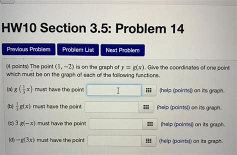 solved hw10 section 3 5 problem 14 previous problem problem