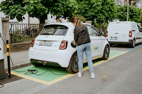 Lucerna Mobilità Elettrica Lucerna Testa La Zona Verde