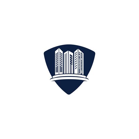 Real Estate Vector Logo Design Building Property Development And