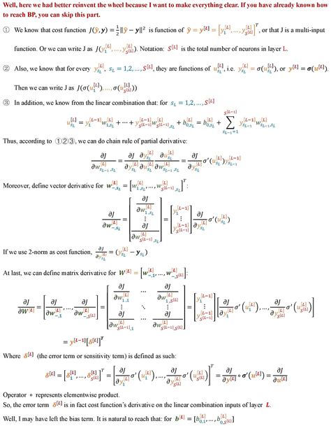 CNN Note Back Propagation Alogorithm Lucainiao S Blog