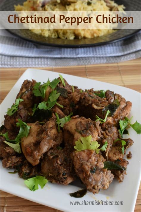 Chettinad Pepper Chicken Fry Chettinad Milagu Kozhi Varuval