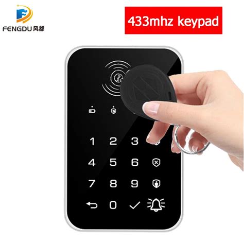 Wireless Touch Keypad Gsm Alarm System Rfid Card P Grandado