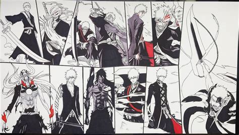 Forms Of Ichigo Kurosaki Wallpaper Drawing By Kaz Kirigiri On Deviantart