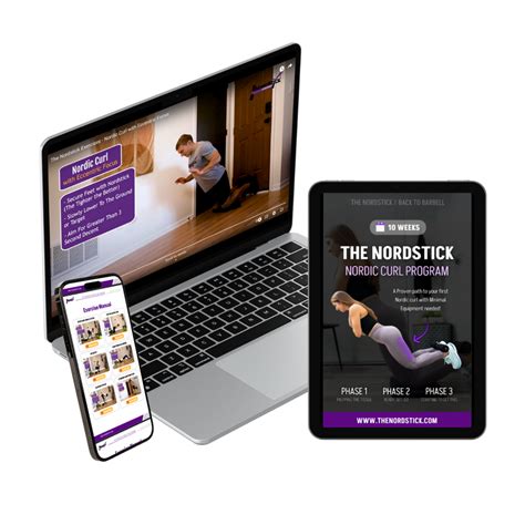 The Nordstick Nordic Curl Program Digital Resource