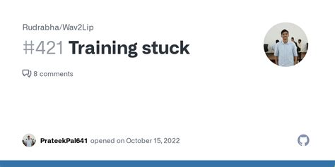 Training Stuck Issue Rudrabha Wav Lip GitHub