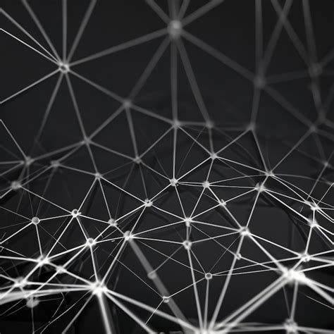 Structure Des Connexions Réseau Entrelacant Des Lignes Et Des Points
