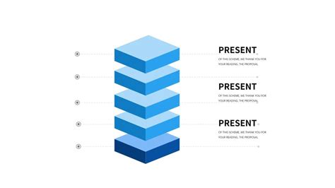 Graphic Of Number Of Blue Cubes Google Slide Theme And Powerpoint