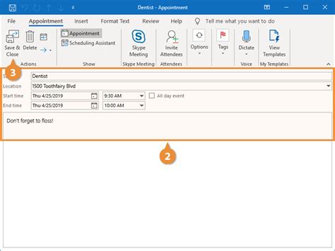 Create Appointments CustomGuide