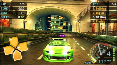Need For Speed Underground Rivals PPSSPP Gameplay Glitchy Full HD FPS YouTube