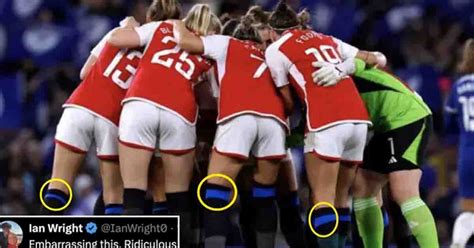 Why Arsenal Players Surprisingly Wore Chelsea Socks In Latest Wsl Clash