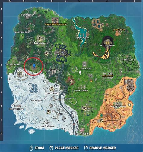 Fortnite Season X Junk Storm Glitched Foraged Items Locations