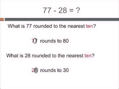 Difference Between Rounding And Estimating