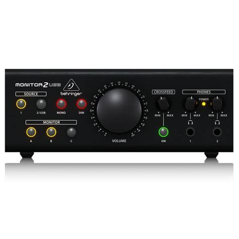 Behringer MONITOR2USB Headphone & Speaker Controller at Gear4music