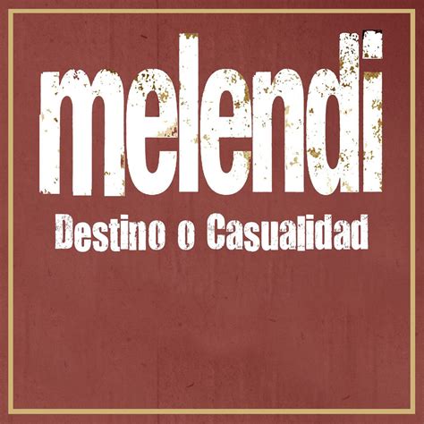 Destino O Casualidad By Melendi Single Reviews Ratings Credits