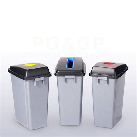 Green Classic Plastic Garbage Bin Pvc Box Manufacturers Printed Pvc