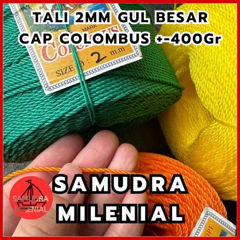 Jual Tali Tambang Kecil 2mm Tambang Pe 2 Mm 200 Meter Murah 2x