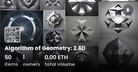 Algorithm Of Geometry 2 6d Collection Opensea