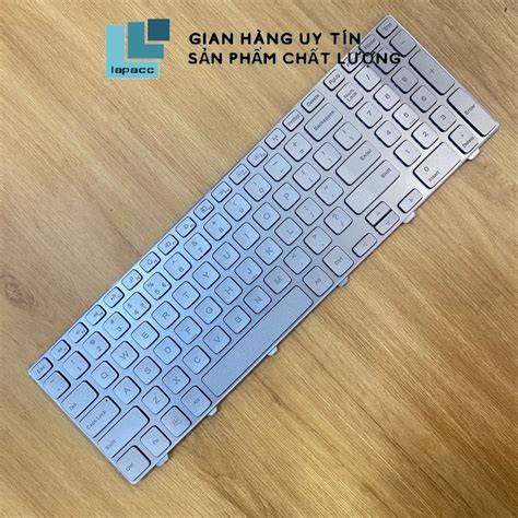 Dell Inspiron 15 7000 7537 Zin Silver Laptop Keyboard With Led Light