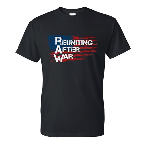 RAW T Shirt Reuniting After War