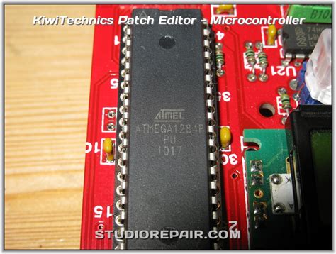 STUDIO REPAIR KiwiTechnics Patch Editor Microcontroller
