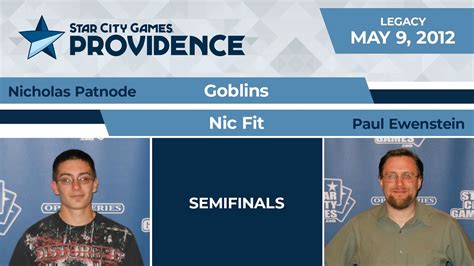 Scgprov Semifinals Paul Ewenstein Vs Nicholas Patnode Legacy Youtube
