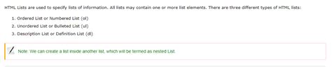 html lists coder developer programmerexpert computerlanguage