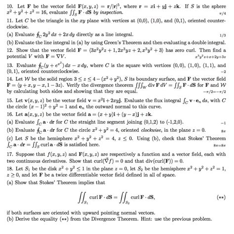 Solved Let F Be The Vector Field F X Y Z R R Where Chegg