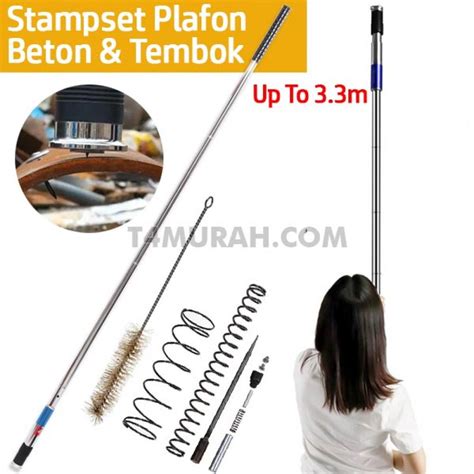 Jual Paku Tembak Stampset T 1000 Set Lengkap Dengan Tas Dan Pipa