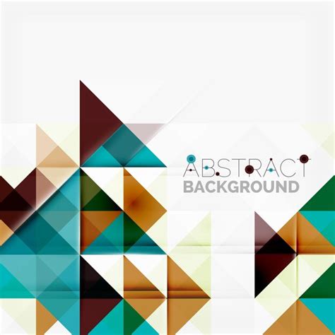 Premium Vector Abstract Geometric Background Modern Overlapping Triangles